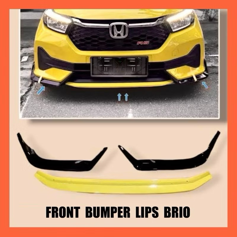 Jual front lips bumper brio rs urbanite brio facelift | Shopee Indonesia