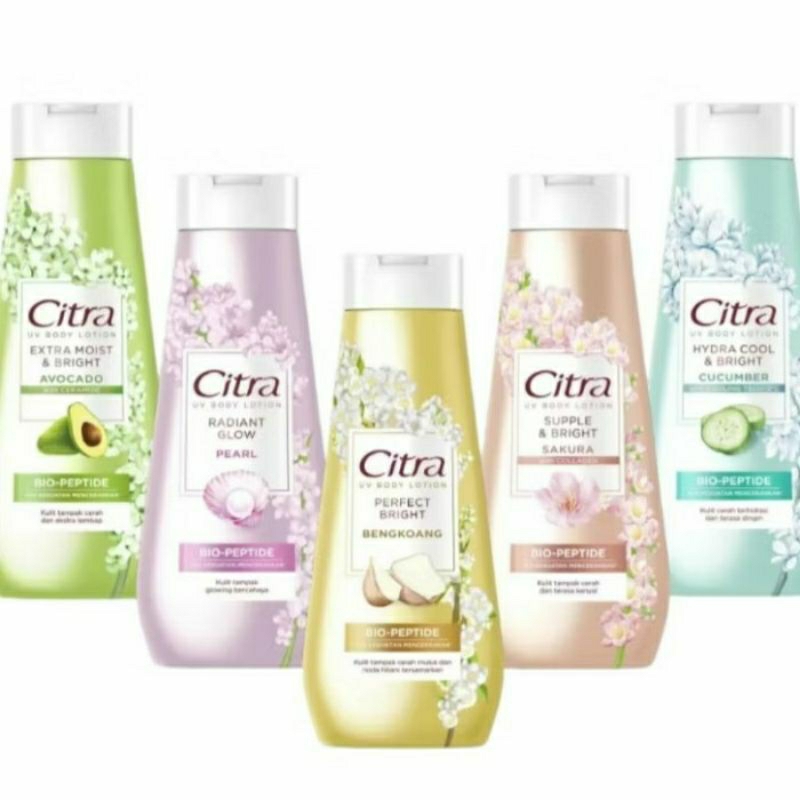 Jual (DOKTIF APPROVE) Citra uv body lotion Perfect bright 210ml all ...