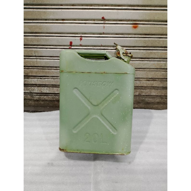 Jual jerigen besi original krisbow mobil jeep cj7 williys hardtop 20L ...