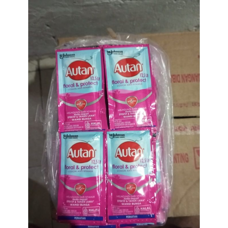 Jual Autan murah 1pack isi 144sachet wangi bunga | Shopee Indonesia