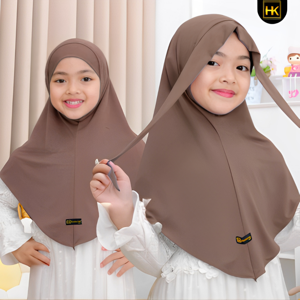 Jual Khaizuran kids french Khiban anak bergo tali malay Jersey by ...