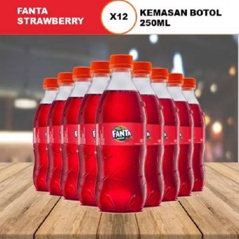 Jual Fanta mini 250 ml x 1 krat isi 12 botol | Shopee Indonesia
