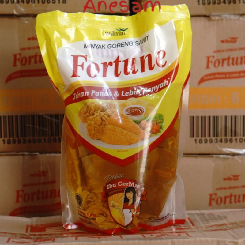 Jual FORTUNE MINYAK GORENG 2 LITER 1 DUS - Minyak Goreng 1 Dus Fortune ...