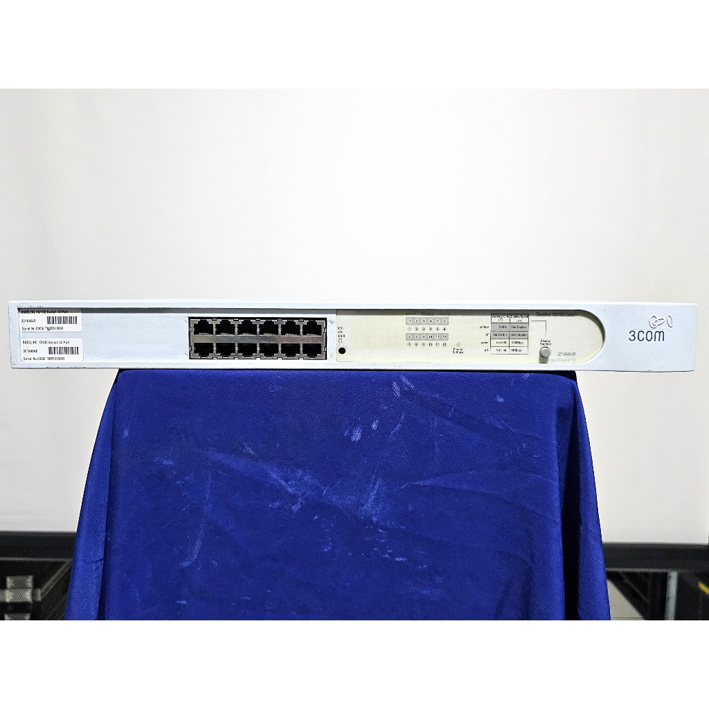 Jual Switch Hub 3Com Baseline 12 Port 10 100 3C16464B | Shopee Indonesia