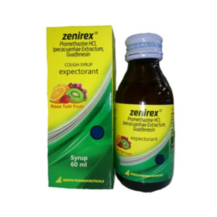 Jual ZENIREX SIRUP 60ML OBAT BATUK BERDAHAK / BATUK ALERGI | Shopee ...