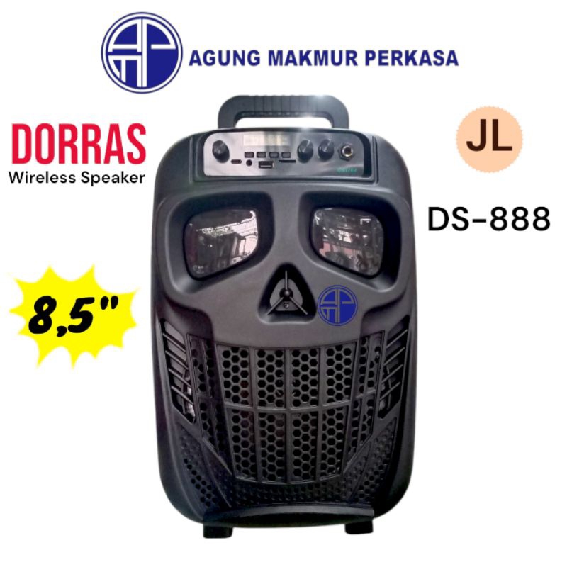 Jual Speaker bluetooth 8.5 Inch bass aktif + mic 1 sound bass | Shopee Indonesia