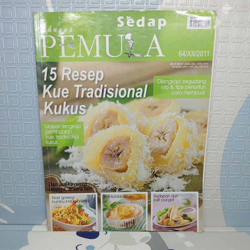 Jual majalah sedap 15 resep kue tradisional kukus | Shopee Indonesia
