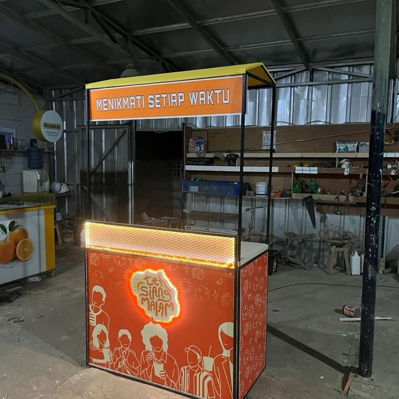 Jual BOOTH STANDS PORTABLE | 200x100x70 | MULTIPLEK ~ BESI HOLLOW ...