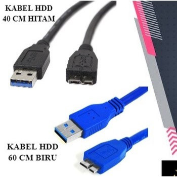 Jual KABEL HDD EXTERNAL USB 3.0 || Kabel Hardisk Bekualitas | Shopee ...