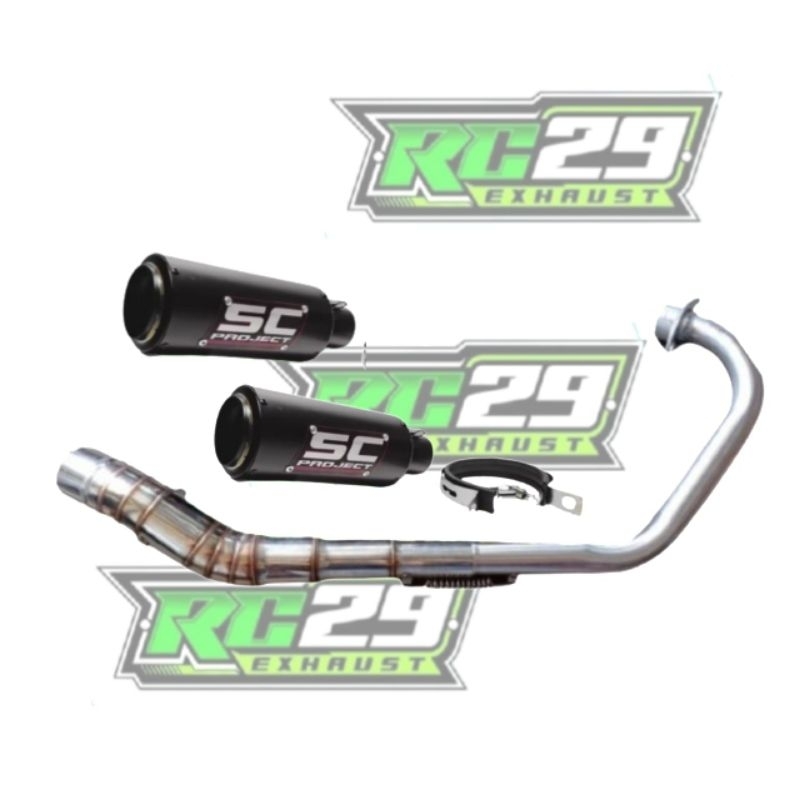 Jual Knalpot racing SC Project PNP Vixion R15 Xabre MT 15 XSR Cb150r ...