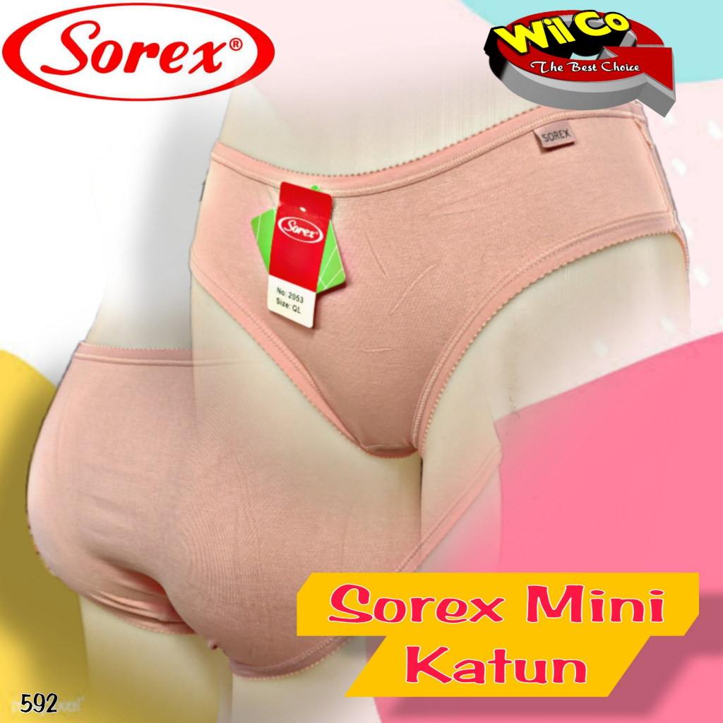 Jual K592 (1-3 Pcs) Sorex Celana Dalam Wanita Dewasa, Celana Dalam Perempuan Sorex Size M L EL ...