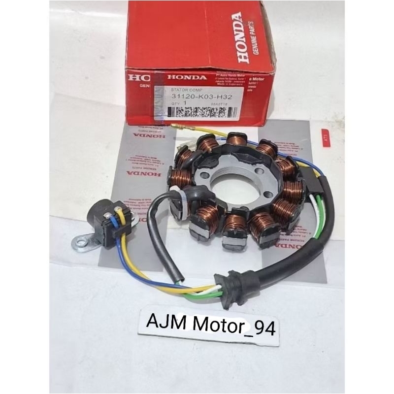 Jual Spull Spul Stator Assy Revo fi Revo fit injeksi Revo f1 Blade new fi Revo X K03 | Shopee ...