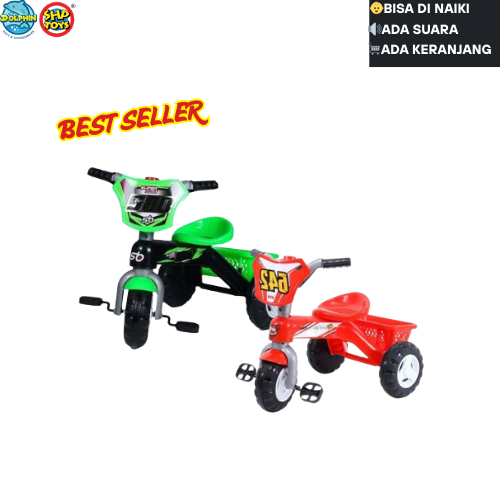 Jual Sepeda Motor Anak Roda 3 Dorong – Bisa Dinaiki, Ada Suara ...