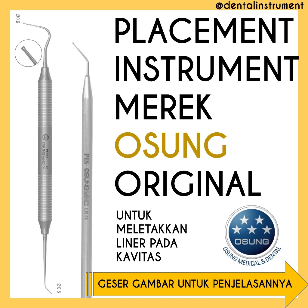 Jual Dycal Ball Aplicator Aplikator Dental Liner Cement Semen Placement ...