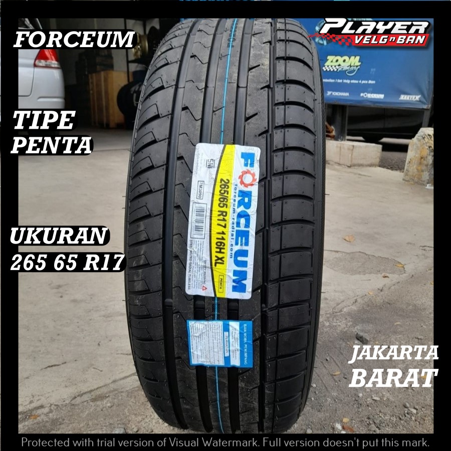 Jual BAN MOBIL TUBLES FORTUNER RING17 BAN MURAH DAN AWET UKURAN 265 65 ...