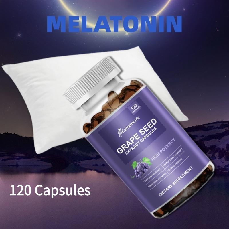 Jual MELATONIN CAPSULE 120 Capsules Skin Whitening IMMUNE HEALTH ...