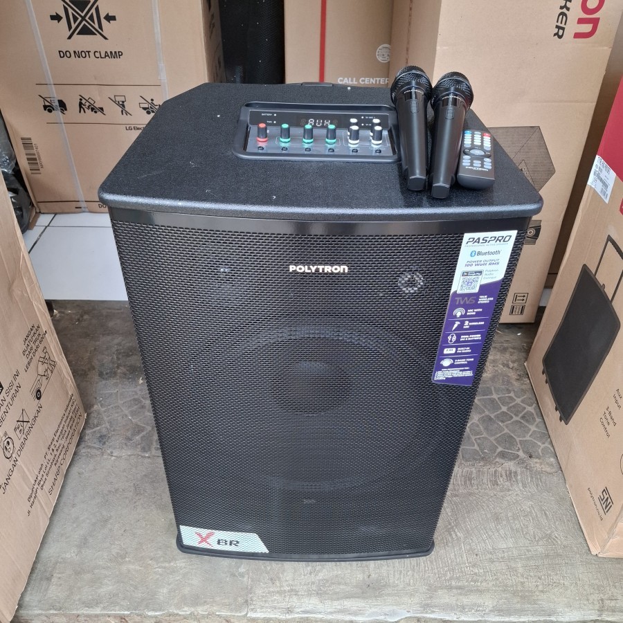 Jual POLYTRON PAS PRO 15F7 15 INCH PROFESIONAL PORTABLE BLUETOOTH ...