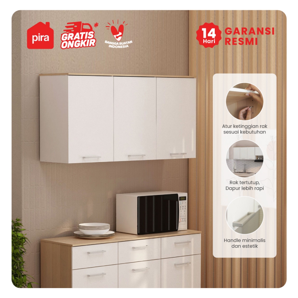 Jual PIRA METROPOLIS OX - ARUNA KC WU120 Rak Dapur / Rak Gantung Dapur ...