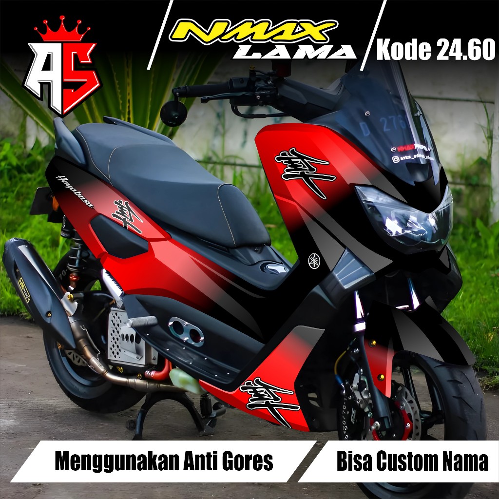 Jual (COD) Decal Sticker FullBody Yamaha Nmax 155 Old Lama 2016 2017 ...