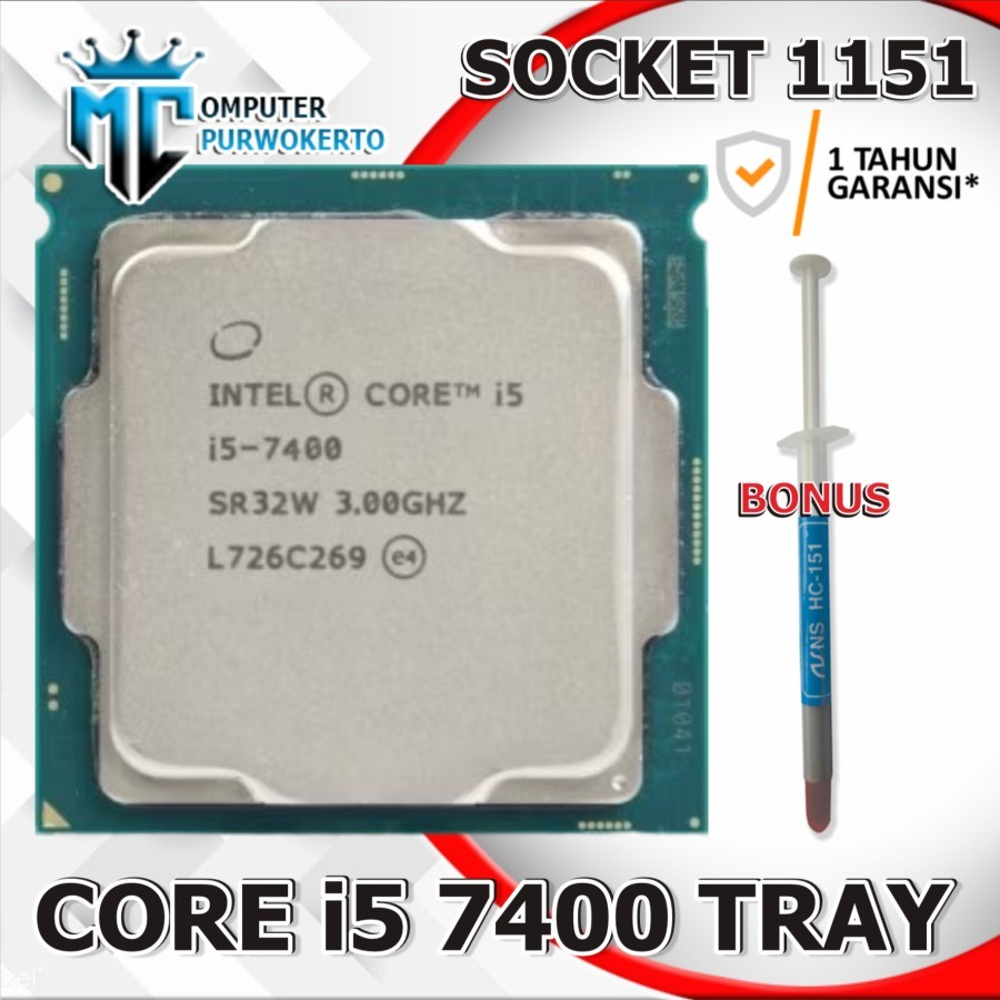 Jual Prosesor / Processor Intel Core i5 7400 Socket LGA 1151 Gen 7 Kabylake | Shopee Indonesia