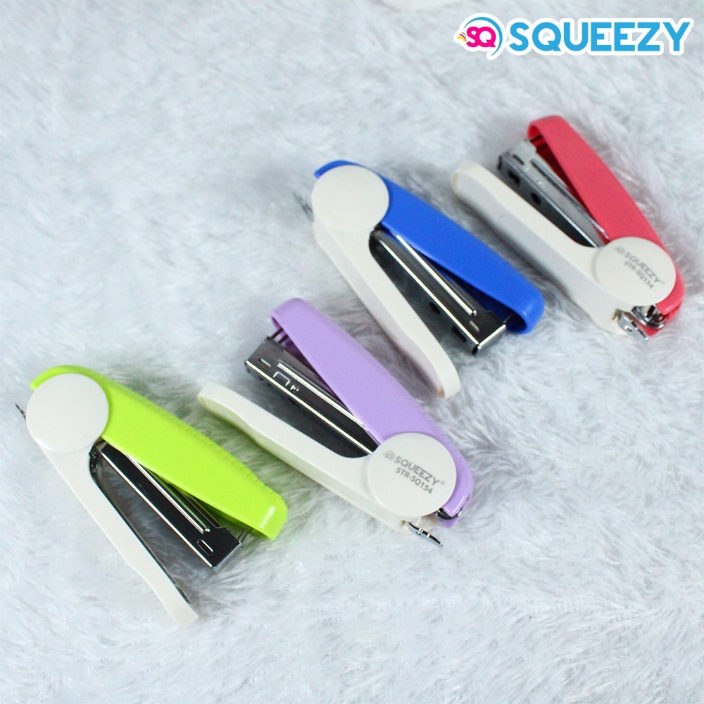 Jual Stapler Squeezy Steples Cekrekan Staples HD-10 | Shopee Indonesia