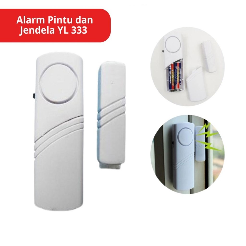 Jual ALARM PINTU YL 333 ANTI MALING PENCURI JENDELA Kaca Sensor Rumah ...