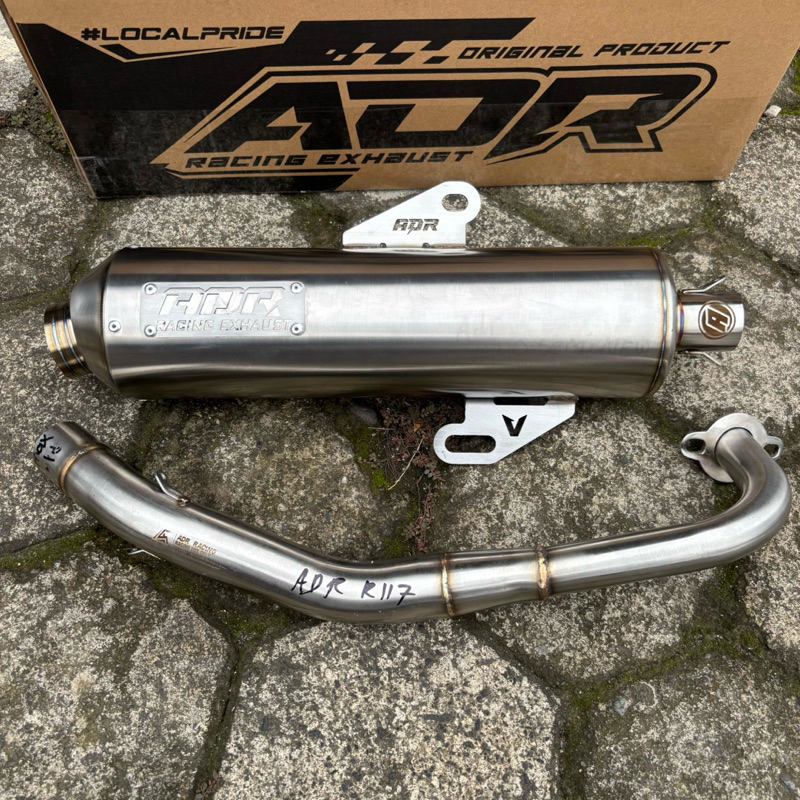 Jual KNALPOT METIC ADR RACING TYPE SR-1 MOTOR AEROX NMAX VARIO BEAT PCX ...