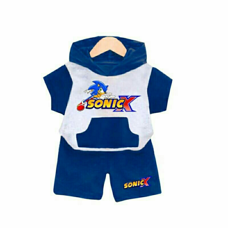 Jual setelan hodee kenzo sonic anak 1-5thn | Shopee Indonesia