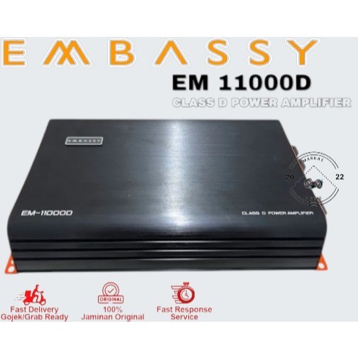 Jual POWER EMBASSY EM 11000D POWER AMPLIFIER TERBARU | Shopee Indonesia
