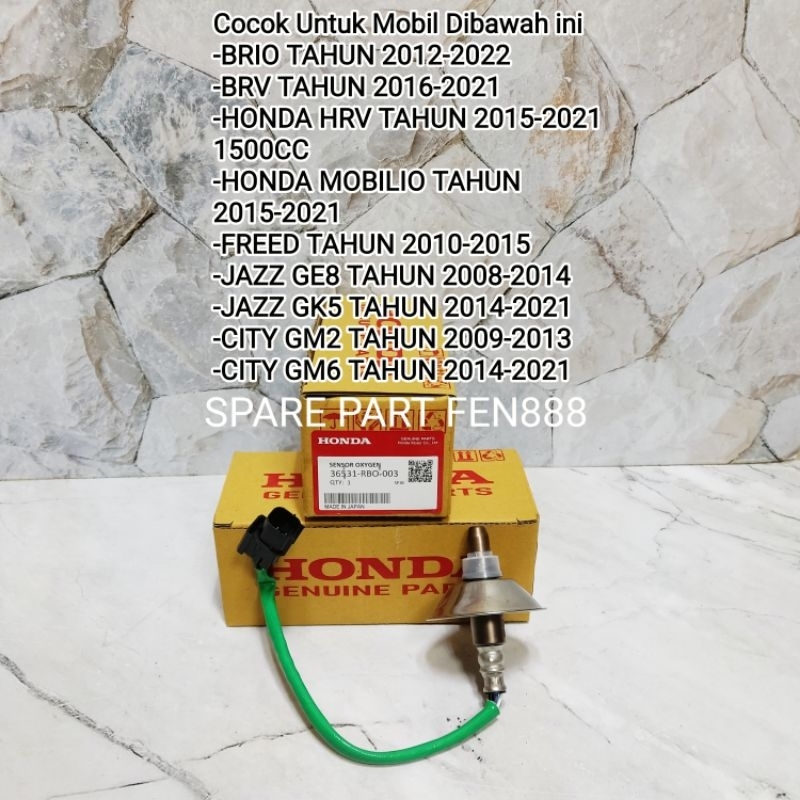 Jual Sensor Oksigen O2 Oxygen Depan Atas Asli Honda Jazz GK5 Th 2014 ...