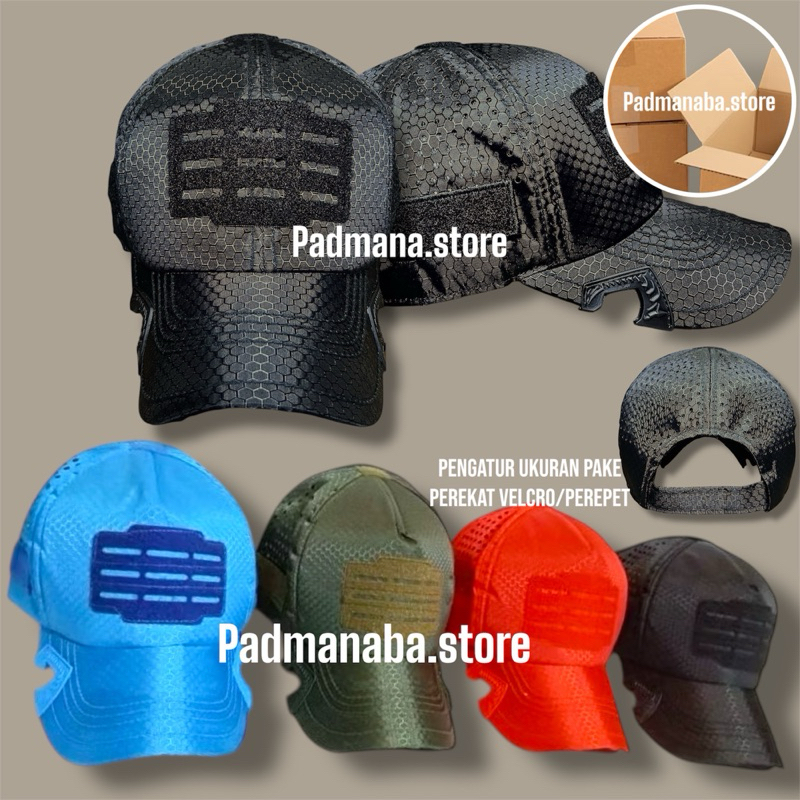 Jual PACKING BOX | TOPI VELCRO LASER MODEL COWAK CORAK TAWON / TOPI ...