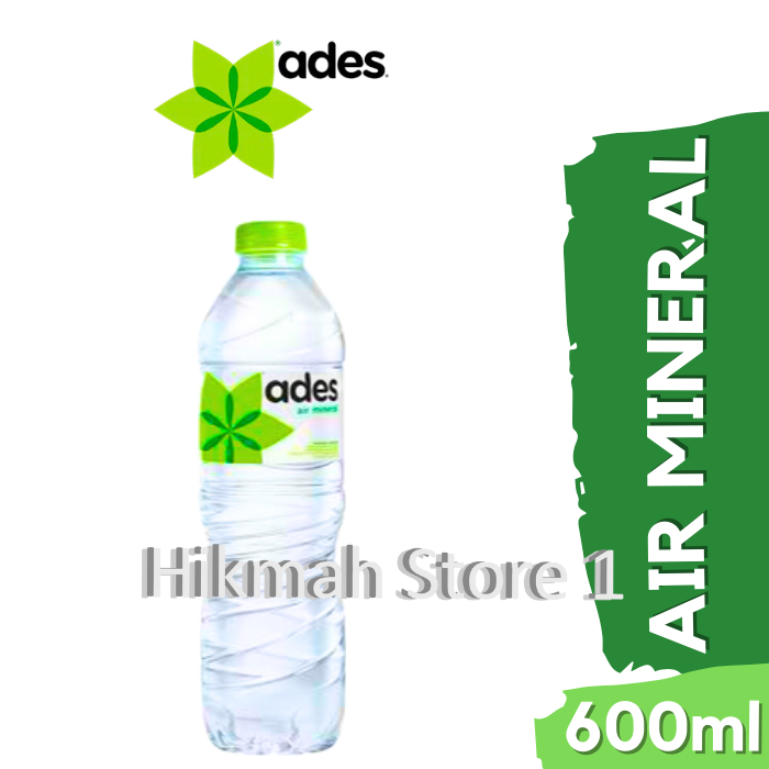 Jual Ades Air Mineral 600 Ml | Shopee Indonesia