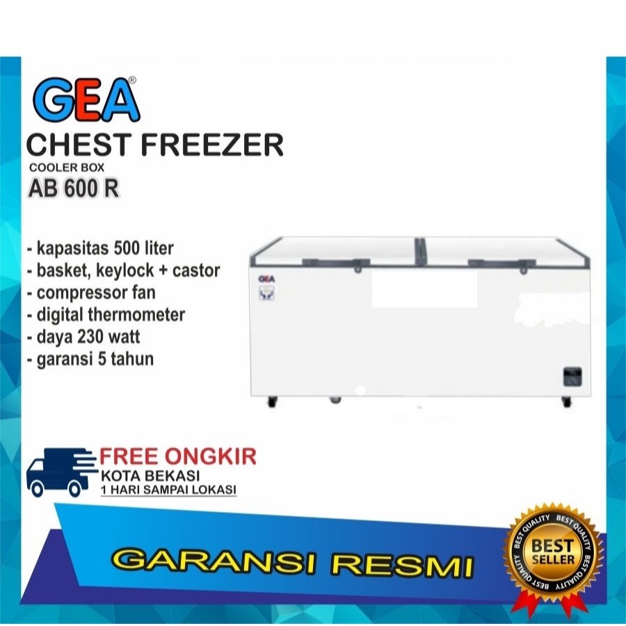 Jual GEA AB-600-R CHEST FREEZER BOX 500 L GEA Freezer AB 600 R AB 600R ...
