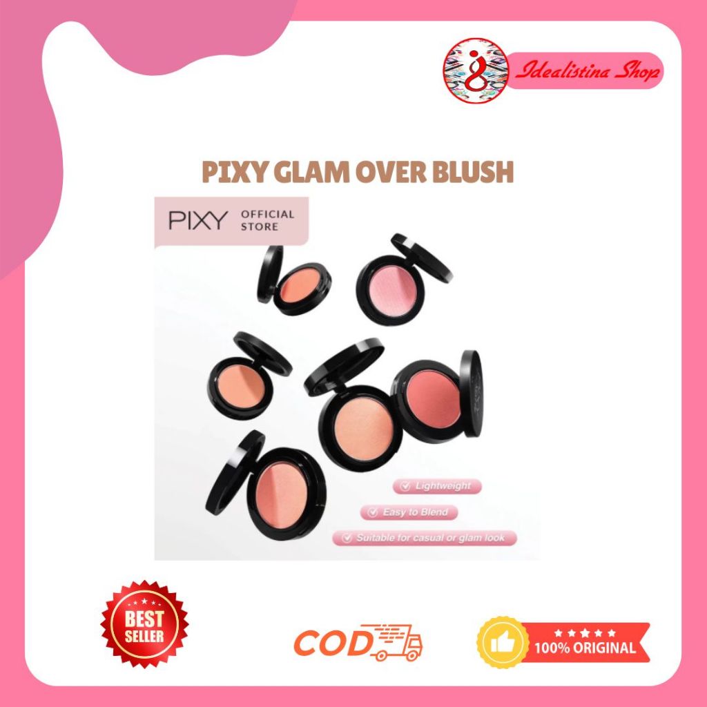 Jual PIXY Glam Over Blush | Shopee Indonesia
