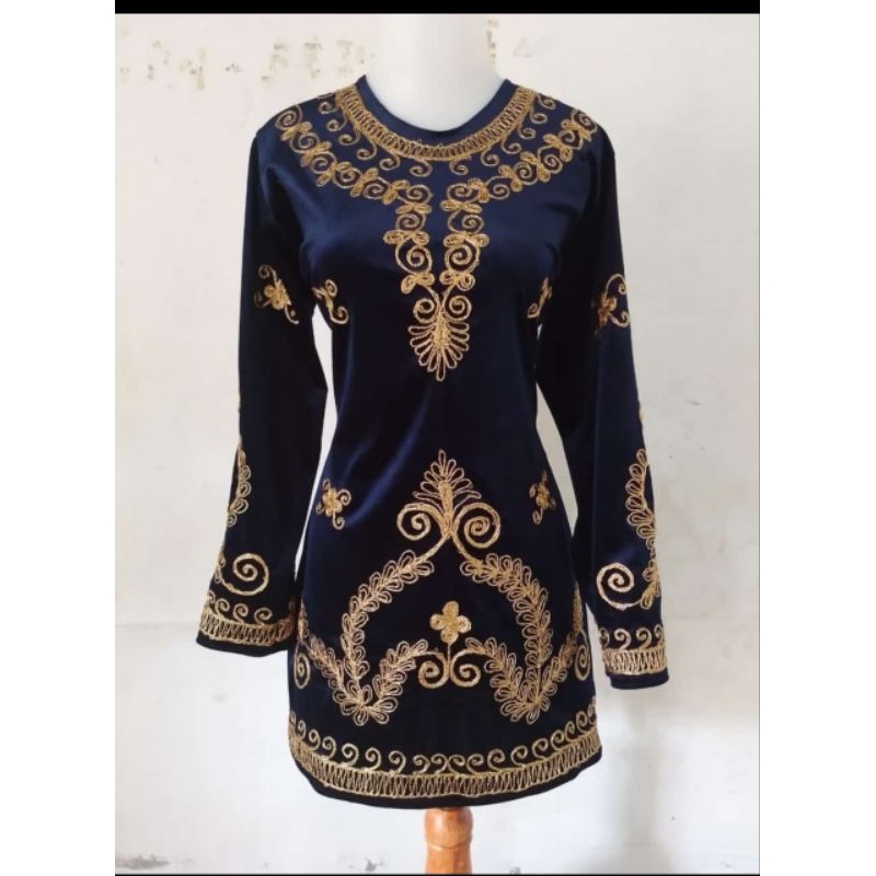 Jual baju adat minang/dress/bahan beludru | Shopee Indonesia