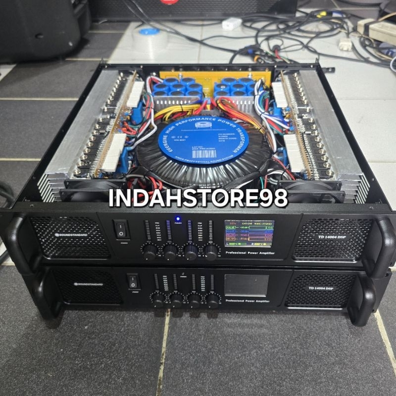 Jual Power 4 Channel Soundstandard TD 14004 DSP 4x 1400W Power ...