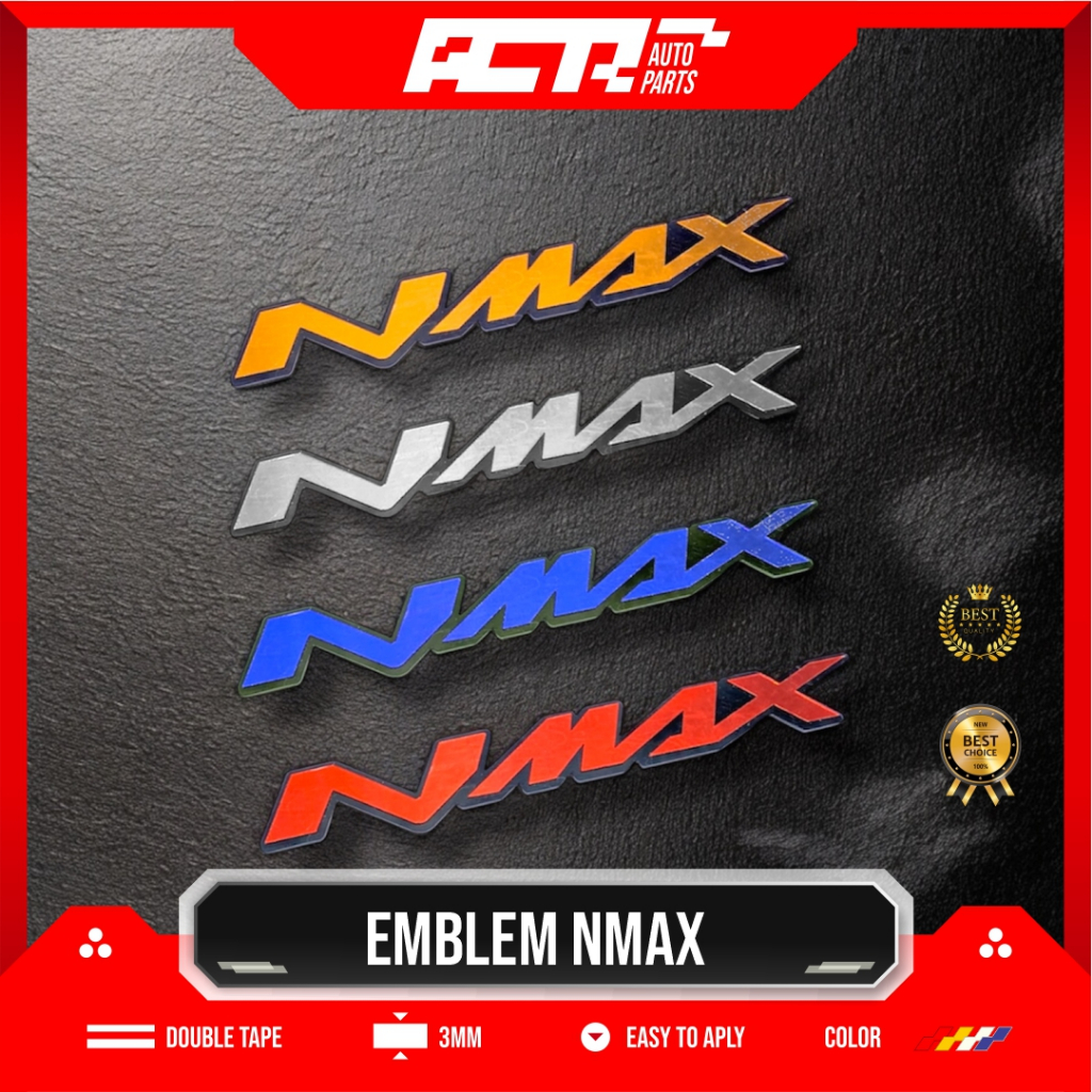 Jual Emblem Motor NMAX Akrilik timbul logo bahan akrilik 3D | Shopee ...