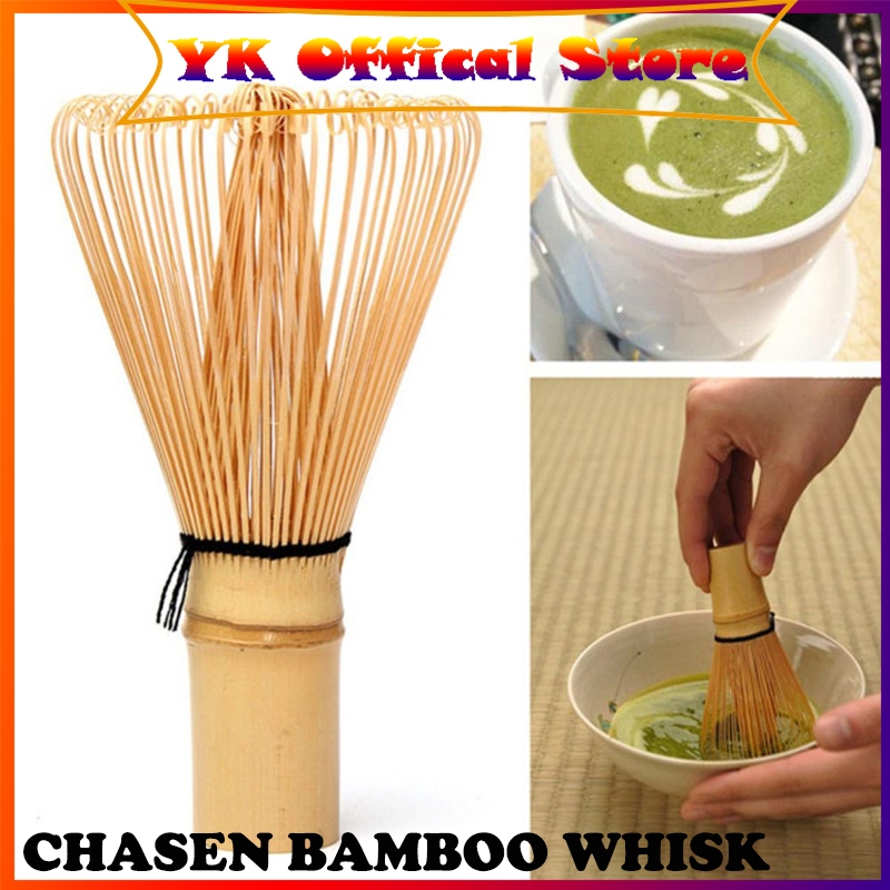Jual Chasen Bamboo 120 Prongs Whisk / Pengaduk Matcha Bambu / Original ...