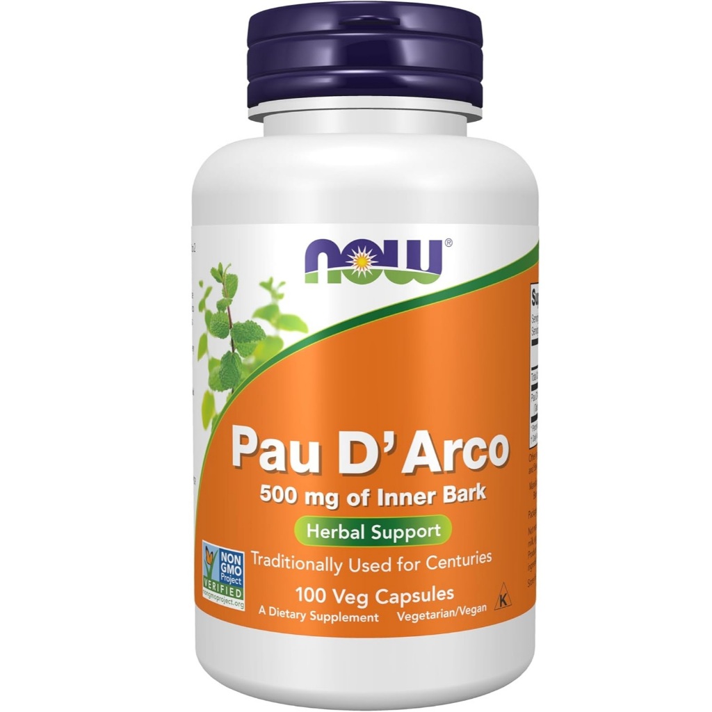 Jual NOW Foods, Pau D'Arco, 500mg Vegetable Capsule | Shopee Indonesia