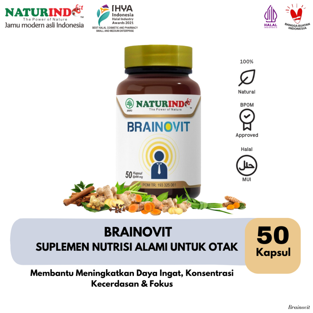 Jual Obat Herbal Nutrisi Otak Anak dan Dewasa Meningkatkan Kecerdasan ...
