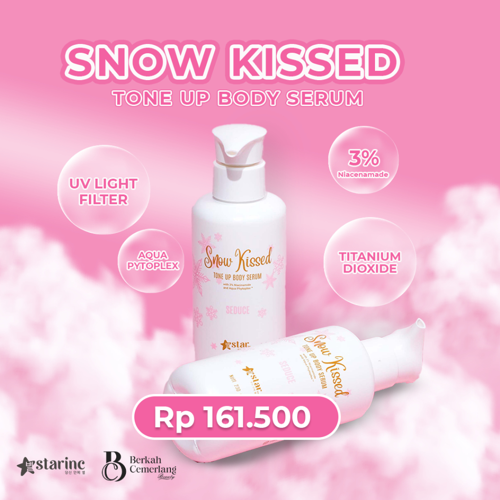 Jual Instant Tone Up Body Serum Snow Kissed Seduce STARINC | Shopee ...