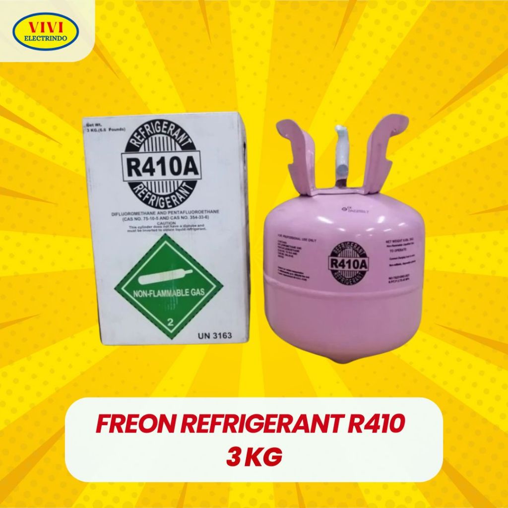 Jual FREON REFRIGERANT R410 TABUNG 3 KG ORIGINAL | Shopee Indonesia