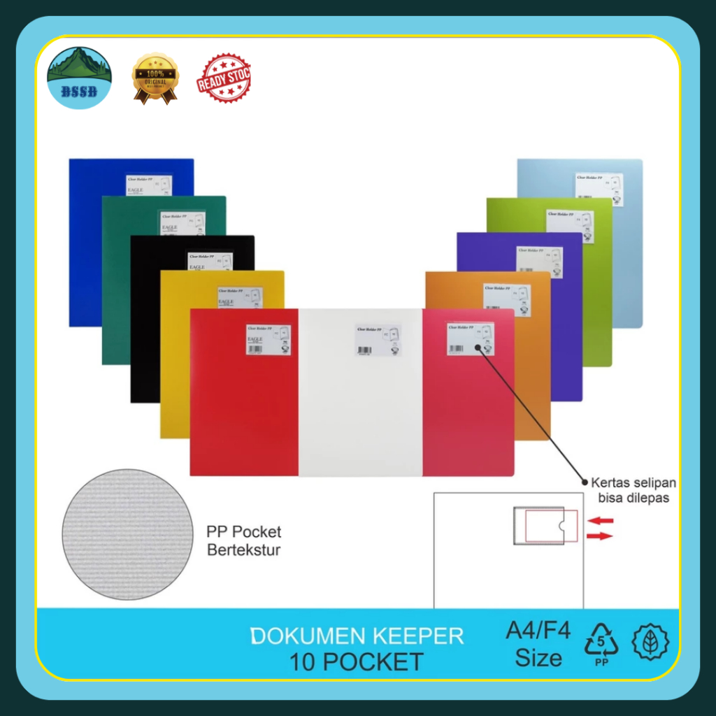 Jual Dokumen Keeper | Map File | Clear Holder | Display Book EAGLE Map ...