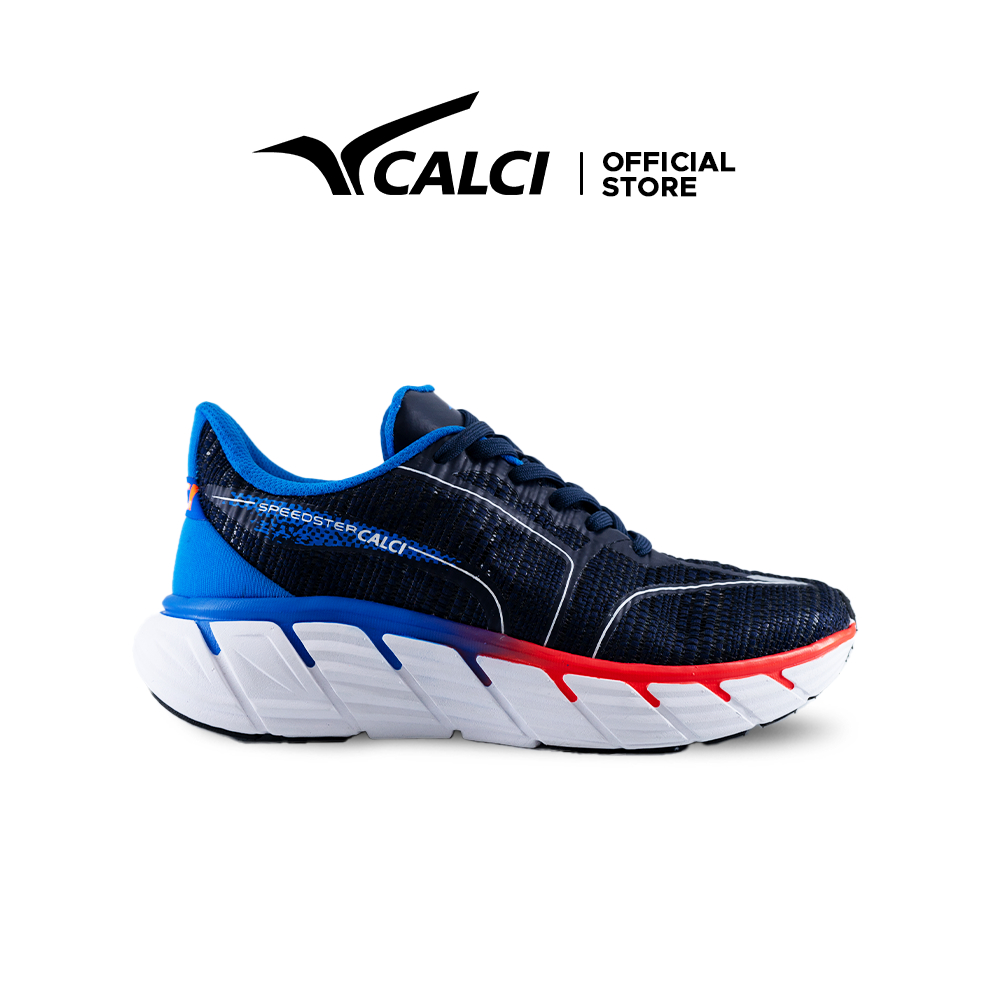Jual CALCI Sepatu Lari / Running Shoes Audacity Aire - Navy/Blue ...