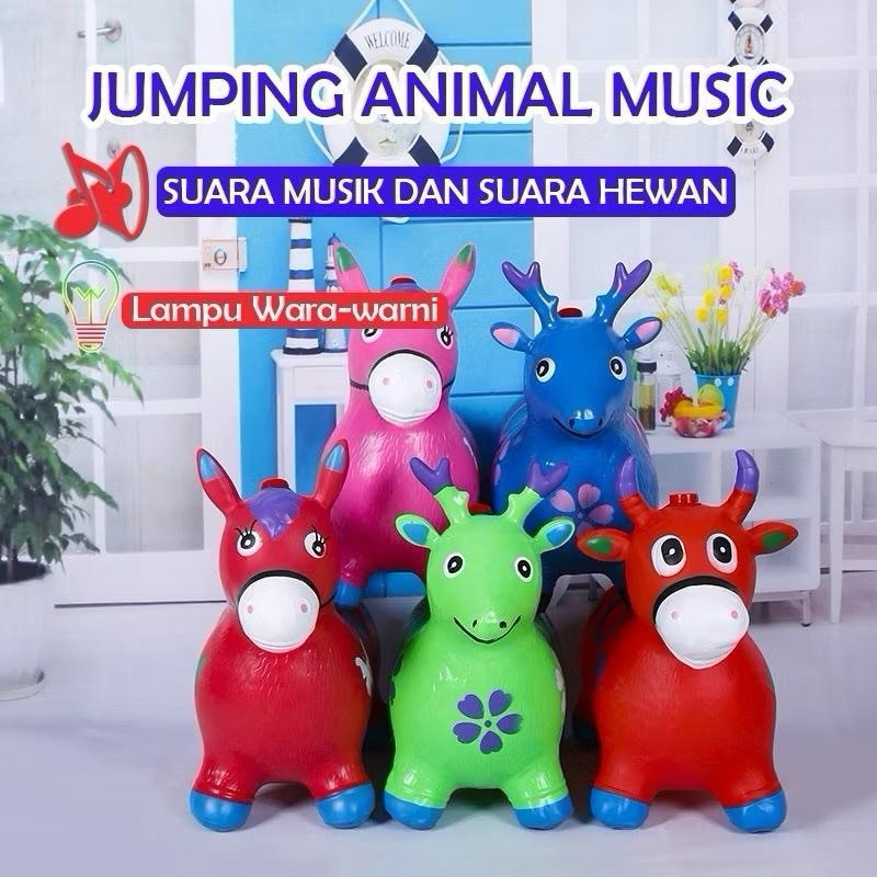 Jual Jumping Animal musik / Kuda Kudaan Karet / Jumping Lucu ada suara ...
