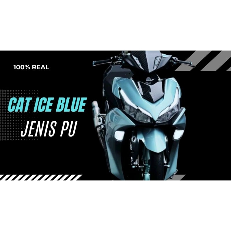 Jual cat warna Ice blue metalik berjenis PU/cat mobil dan cat motor ...