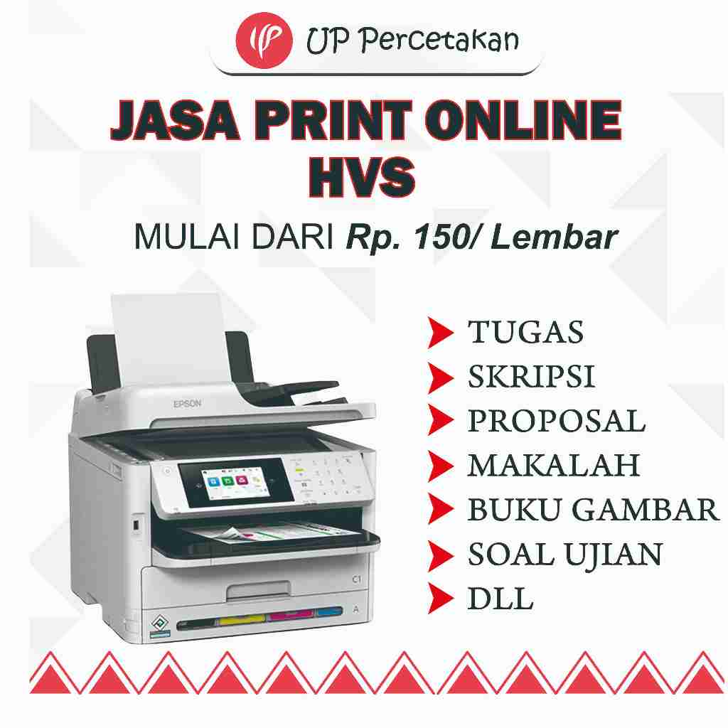 Jual Print HVS A4 FULL WARNA BEBAS Untuk Tugas,Proposal,Makalah,skripsi ...