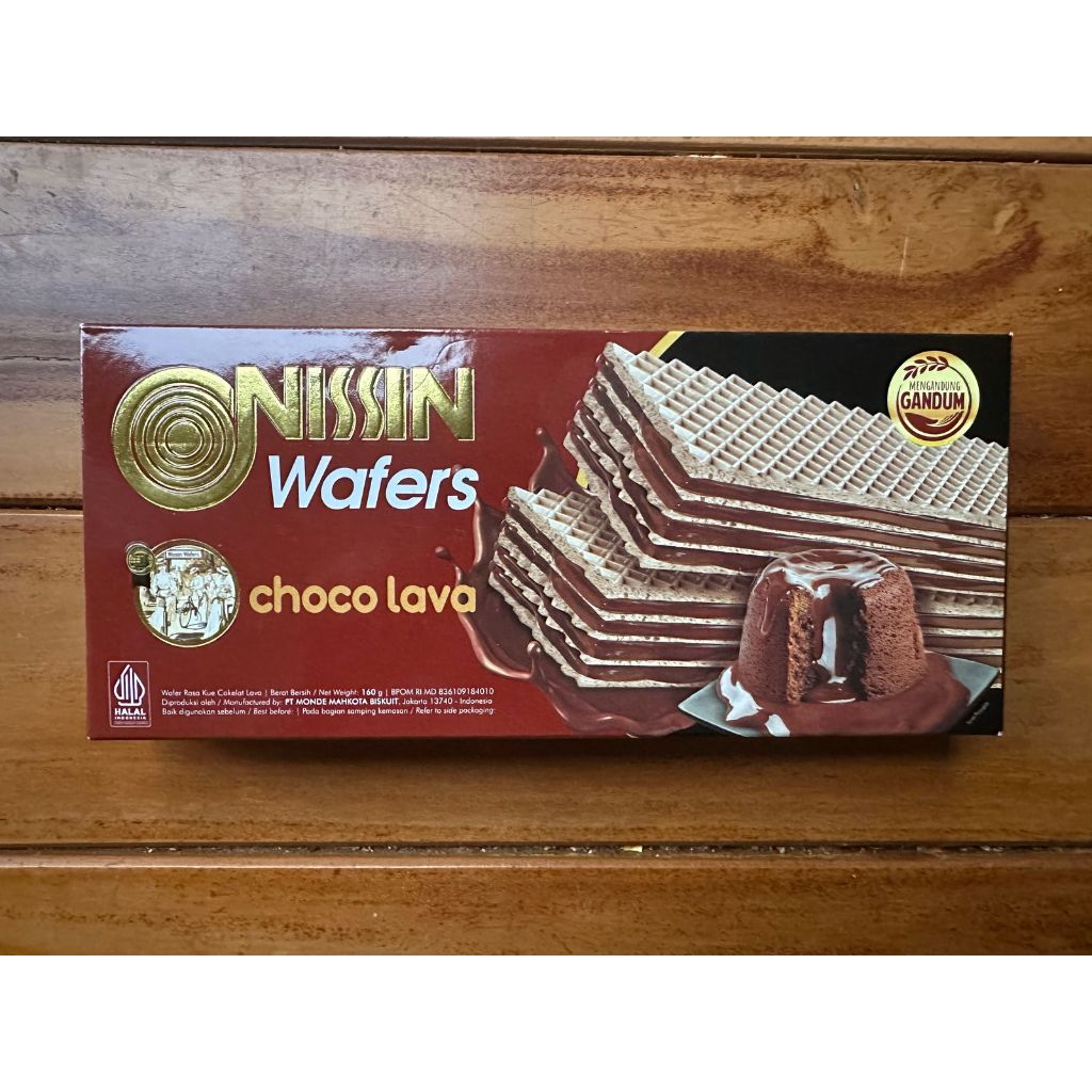 Jual Nissin Wafers Choco Lava 160g | Shopee Indonesia
