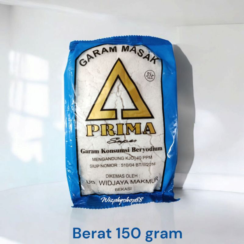 Jual GARAM PRIMA SUPER 150 GRAM / GARAM MASAK BERYODIUM UNTUK IQ ANAK ...