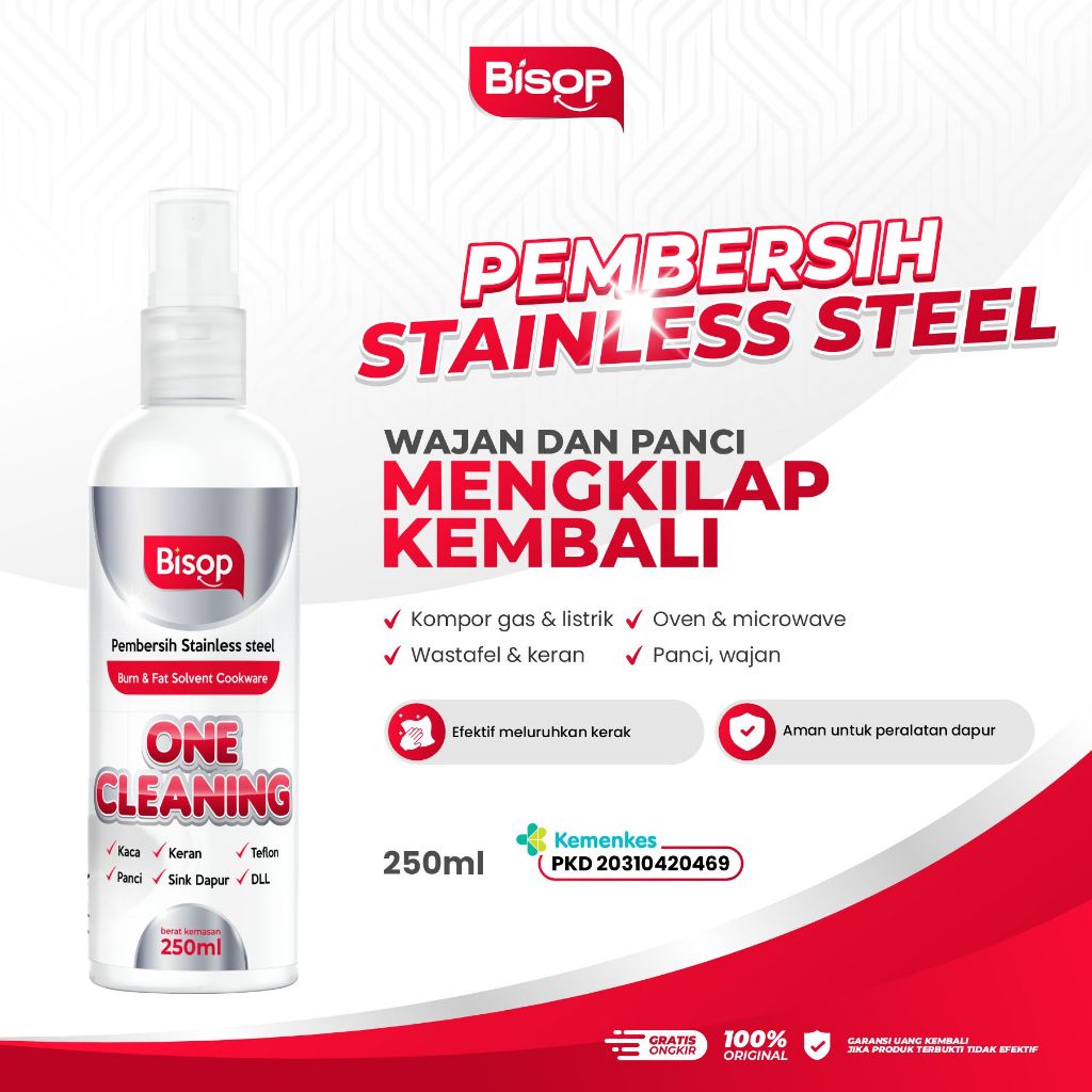 Jual Bisop - Pembersih Kerak Panci Wajan dan Stainless Gosong Membandel ...